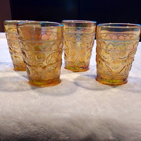 Fenton | Art | Fenton Tumbler Glasses Set Of 4 | Poshmark